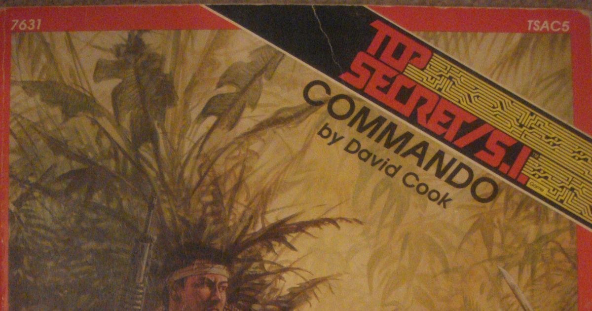 TSAC5: Commando | RPG Item | RPGGeek