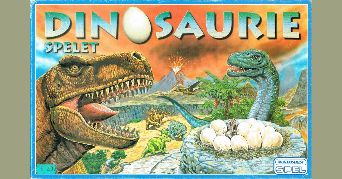 Dinosauriespelet | Board Game | BoardGameGeek