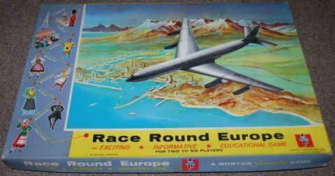 Race Round Europe | Board Game | BoardGameGeek