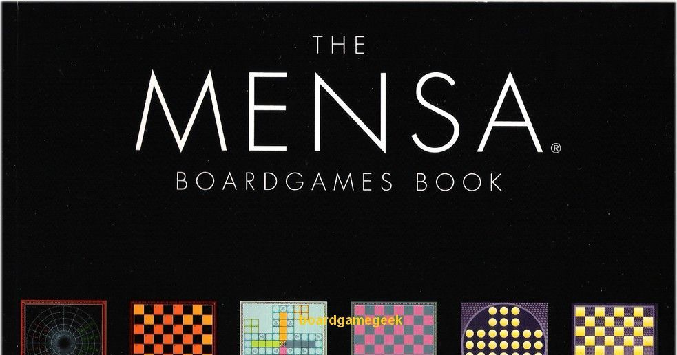 The Mensa Boardgames Pack | Board Game | BoardGameGeek
