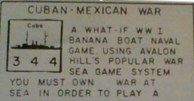 Cuban-Mexican War | Board Game | BoardGameGeek