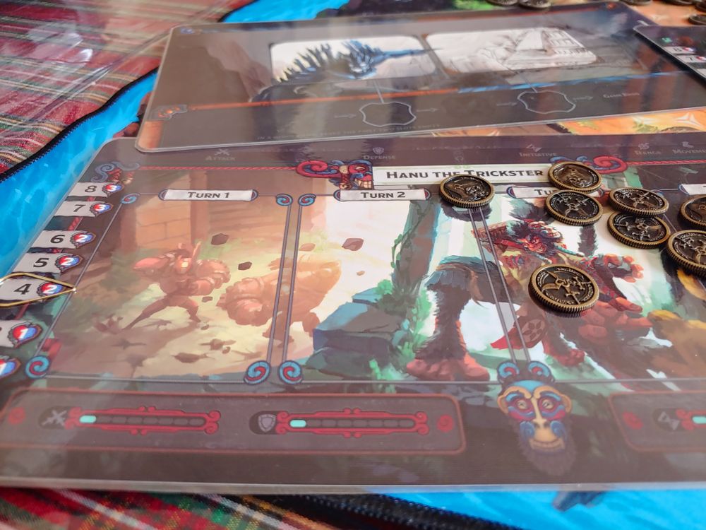 Laminated Player Boards! | Guards of Atlantis II