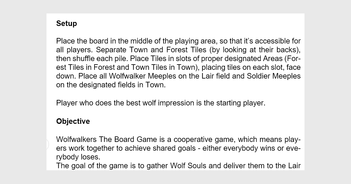 Playtesting and making sure the rules work | Thoughts of a small ...