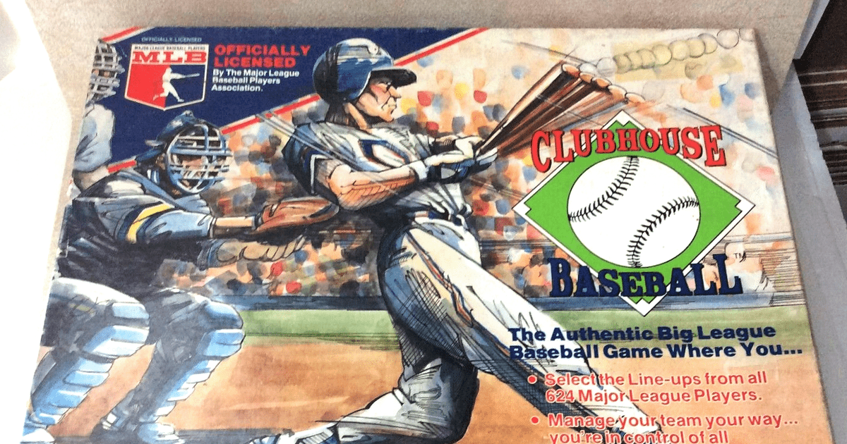 Clubhouse Baseball | Board Game | BoardGameGeek