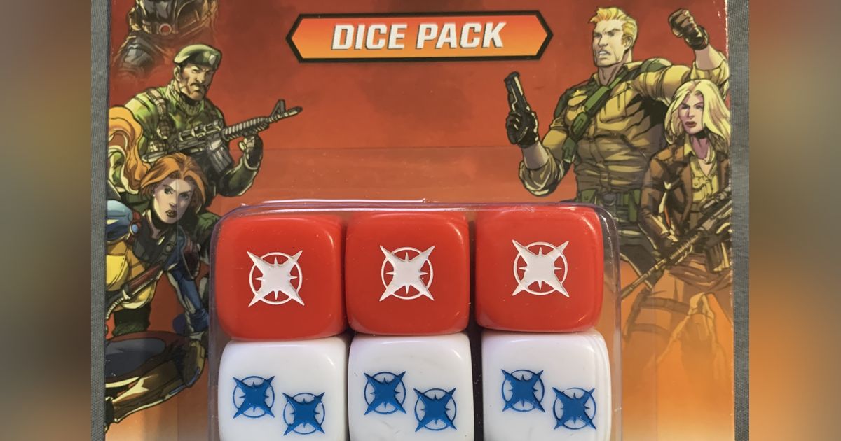 G.I. JOE Mission Critical: Dice Pack | Board Game Accessory | BoardGameGeek
