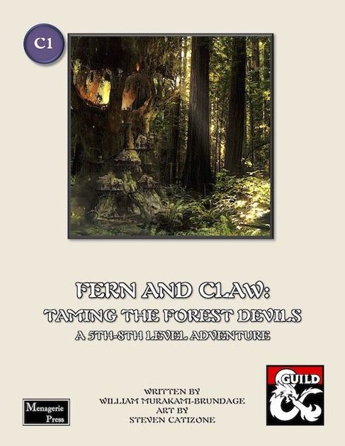 C1: Fern and Claw | RPG Item | RPGGeek