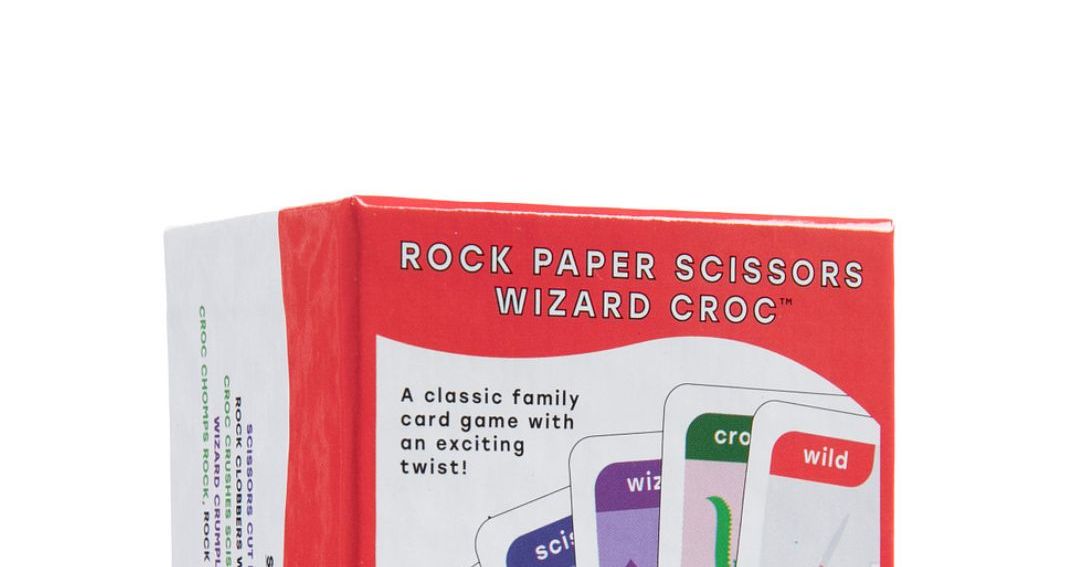 Rock Paper Scissors Wizard Croc | Board Game | BoardGameGeek