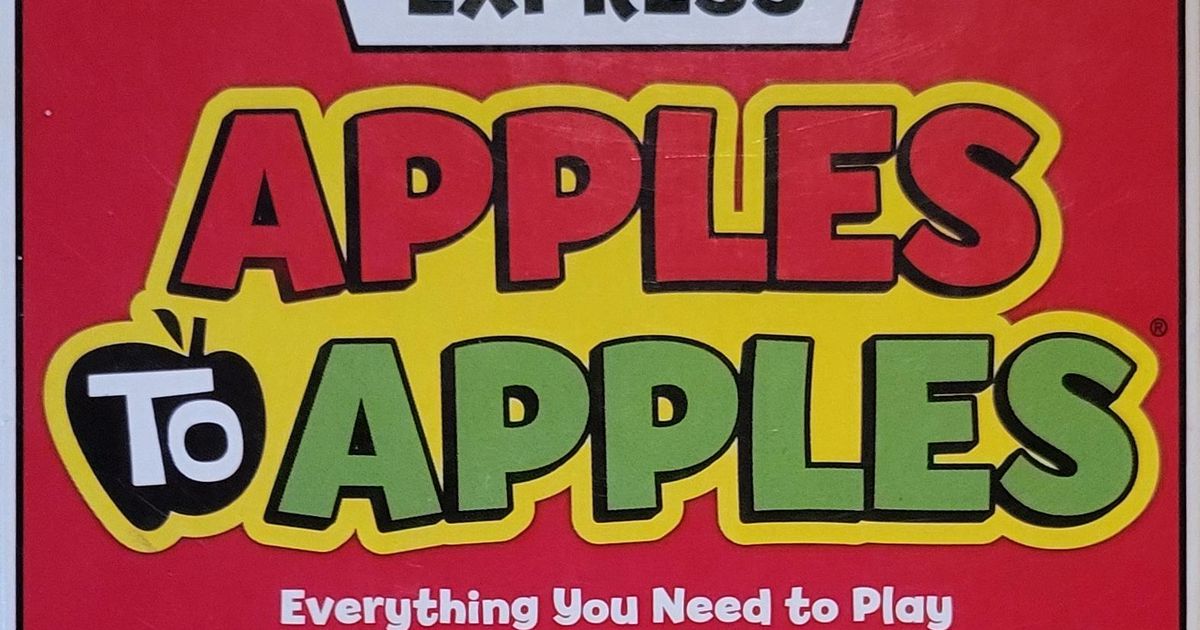 Apples to Apples Express | Board Game | BoardGameGeek
