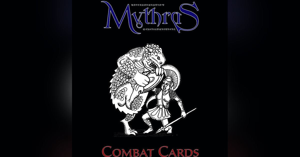 Mythras Combat Cards | RPG Item | RPGGeek