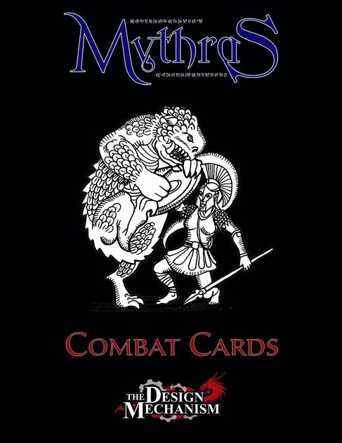 Mythras Combat Cards | RPG Item | RPGGeek
