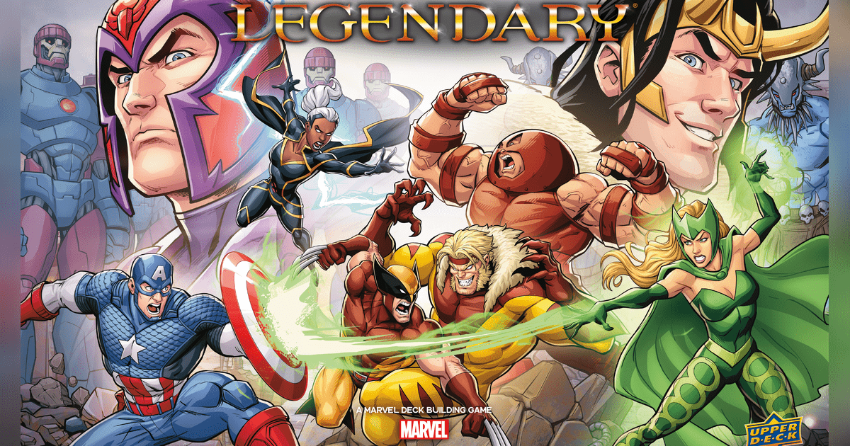 Legendary: A Marvel Deck Building Game (Second Edition) | Board Game ...