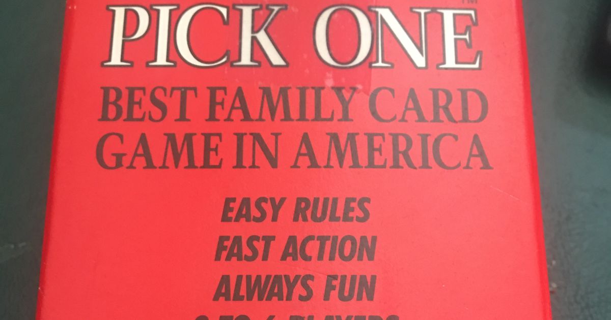 Pick 1 | Board Game | BoardGameGeek