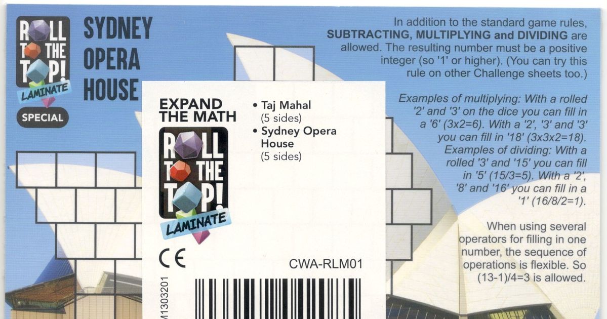 Roll to the Top!: Expand the Math | Board Game | BoardGameGeek