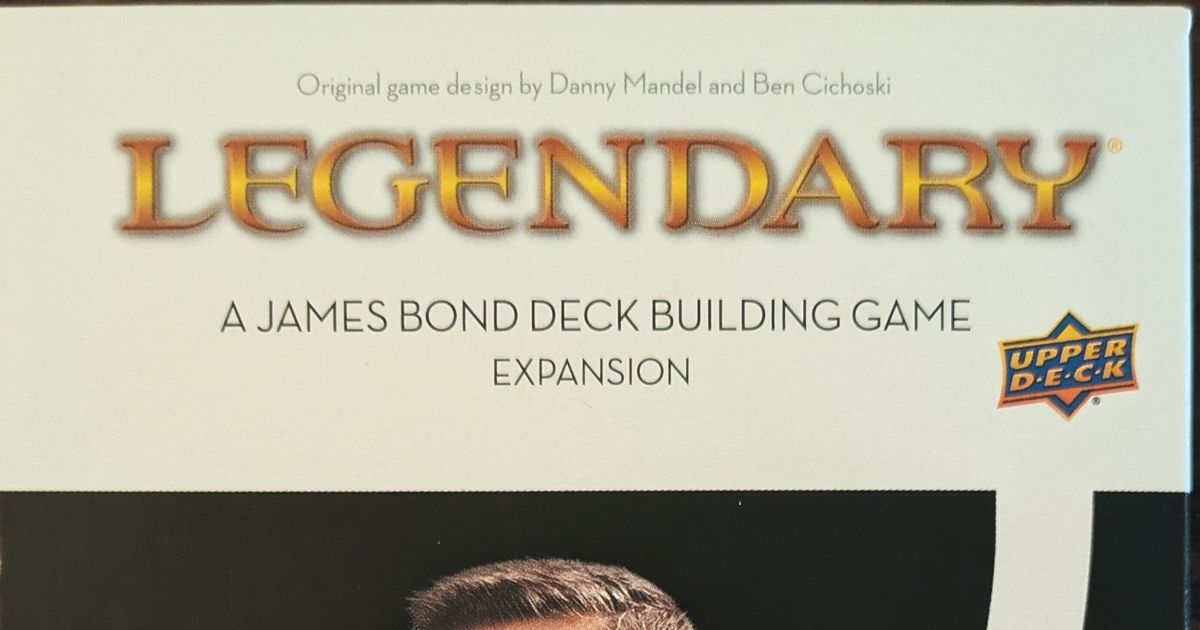 Legendary: A James Bond Deck Building Game – No Time to Die | Board ...