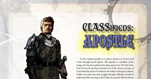 CLASSifieds: Apostle | RPG Item | BoardGameGeek