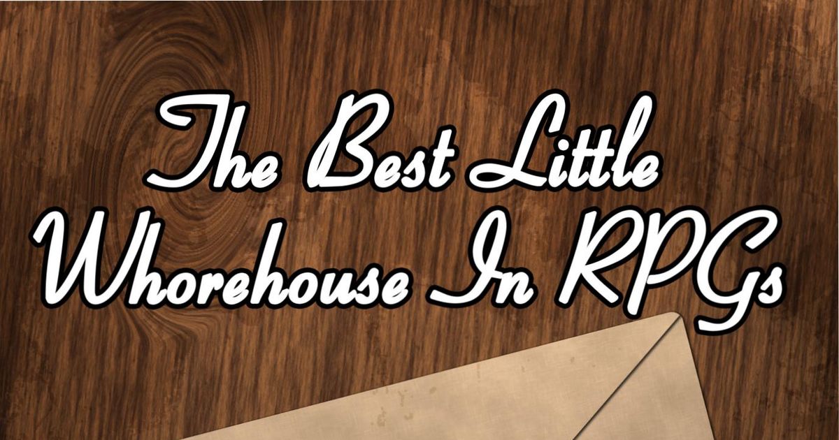The Best Little Whorehouse in RPGs | RPG Item | RPGGeek