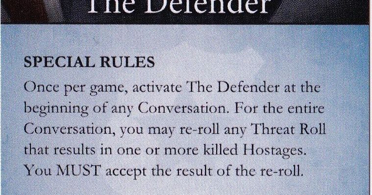 Hostage Negotiator: The Defender | Board Game | BoardGameGeek