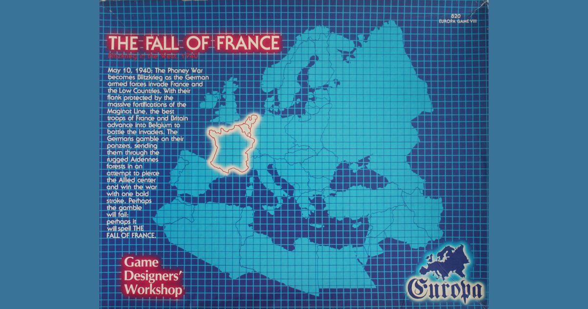 Fall of France Updated Rules | The Fall of France