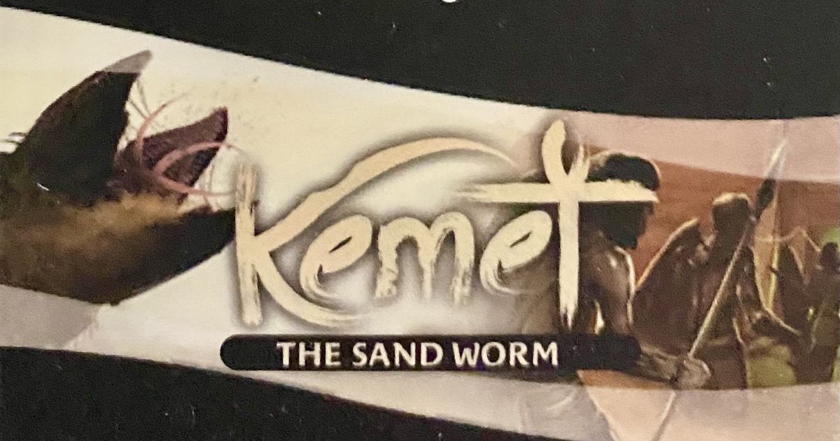 Kemet: Blood and Sand – Sand Worm | Board Game | BoardGameGeek