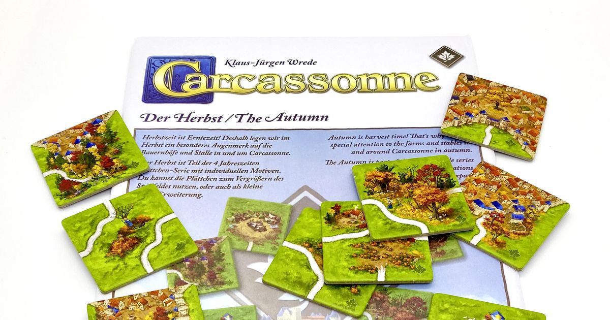 Carcassonne: 4 Seasons – The Autumn | Board Game | BoardGameGeek