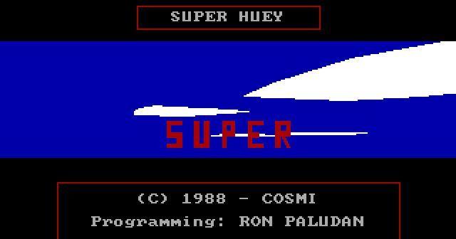 Super Huey | Video Game | BoardGameGeek