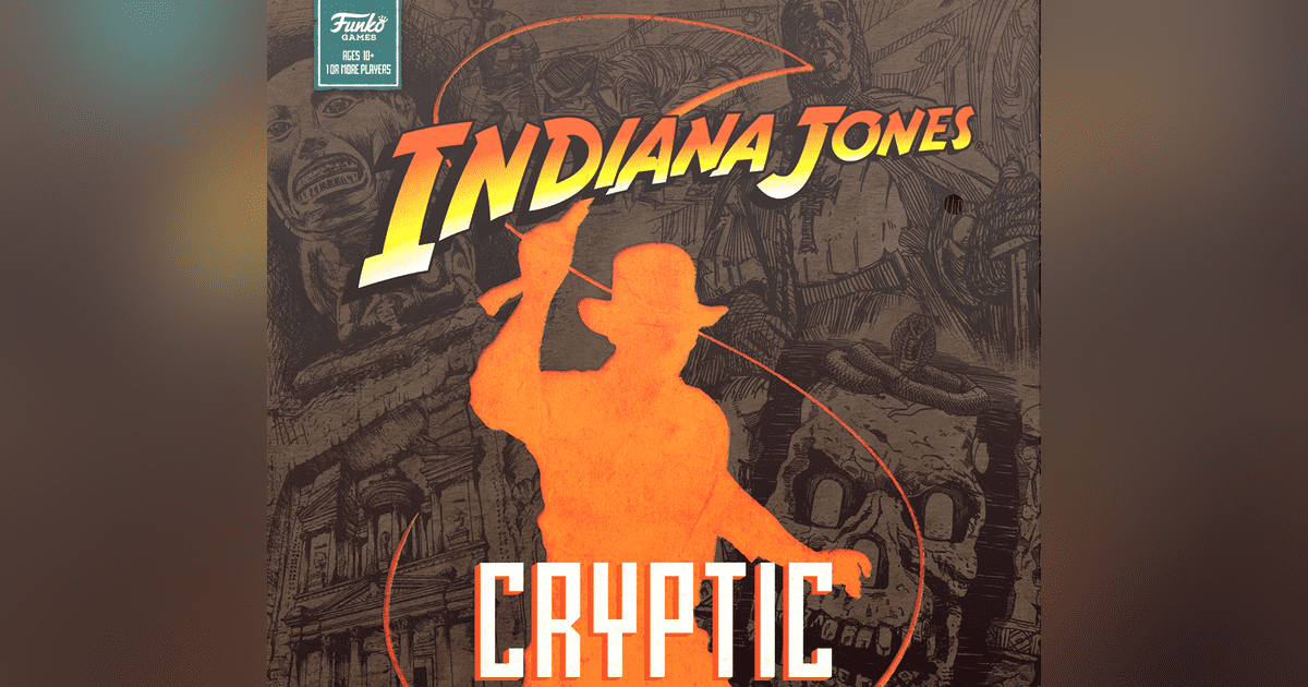Indiana Jones: Cryptic – A Puzzles and Pathways Adventure | Board Game ...