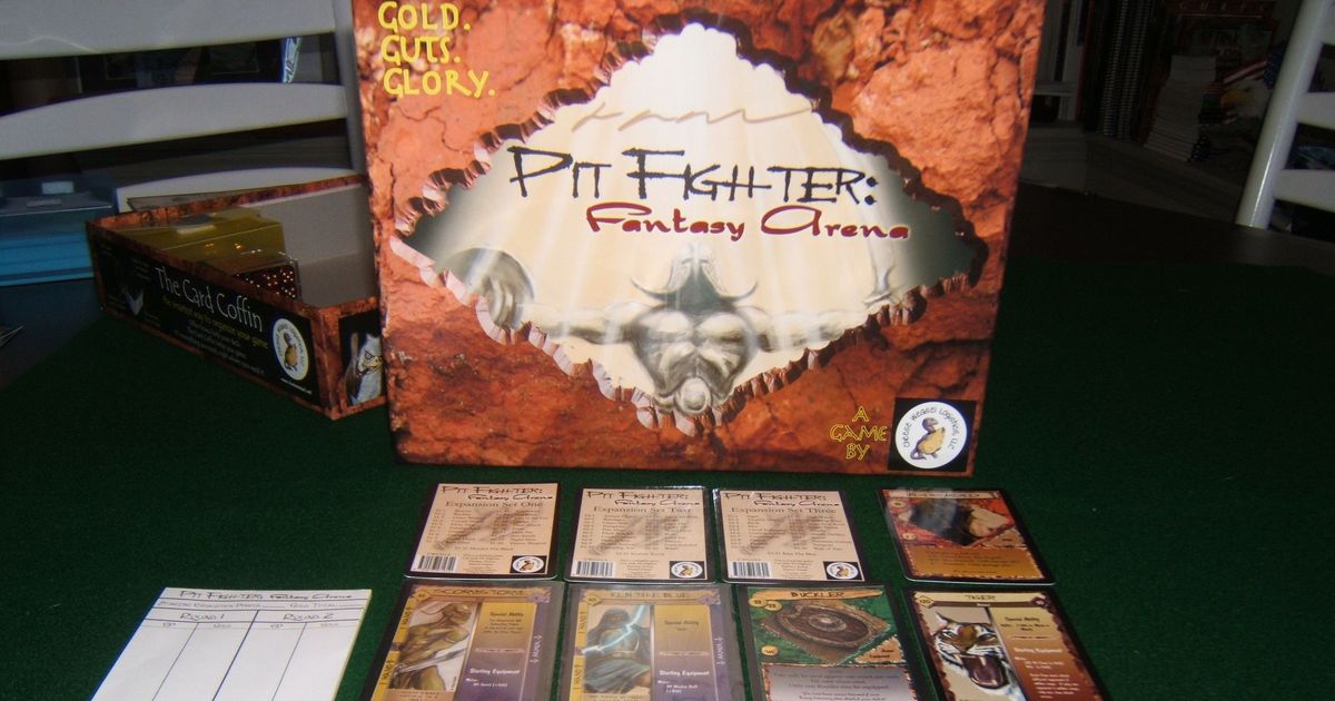 Pit Fighter: Fantasy Arena | Board Game | BoardGameGeek