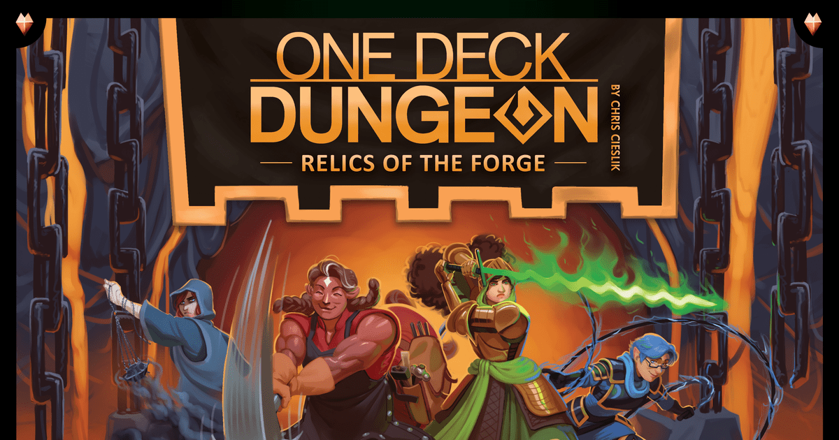 One Deck Dungeon: Relics of the Forge | Board Game | BoardGameGeek