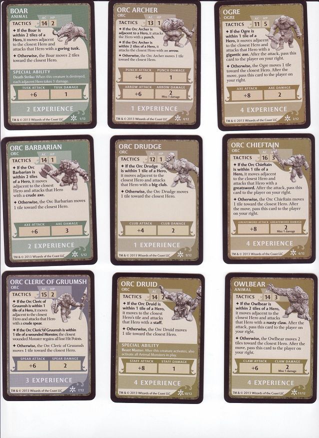 Dungeon Command: Blood Gruumsh Monster Cards Added to Wrath of ...