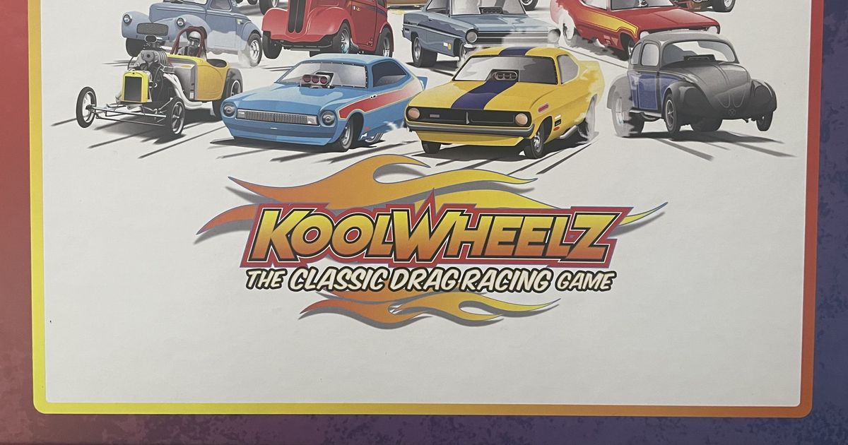 KoolWheelz: The Classic Drag Racing Game | Board Game | BoardGameGeek