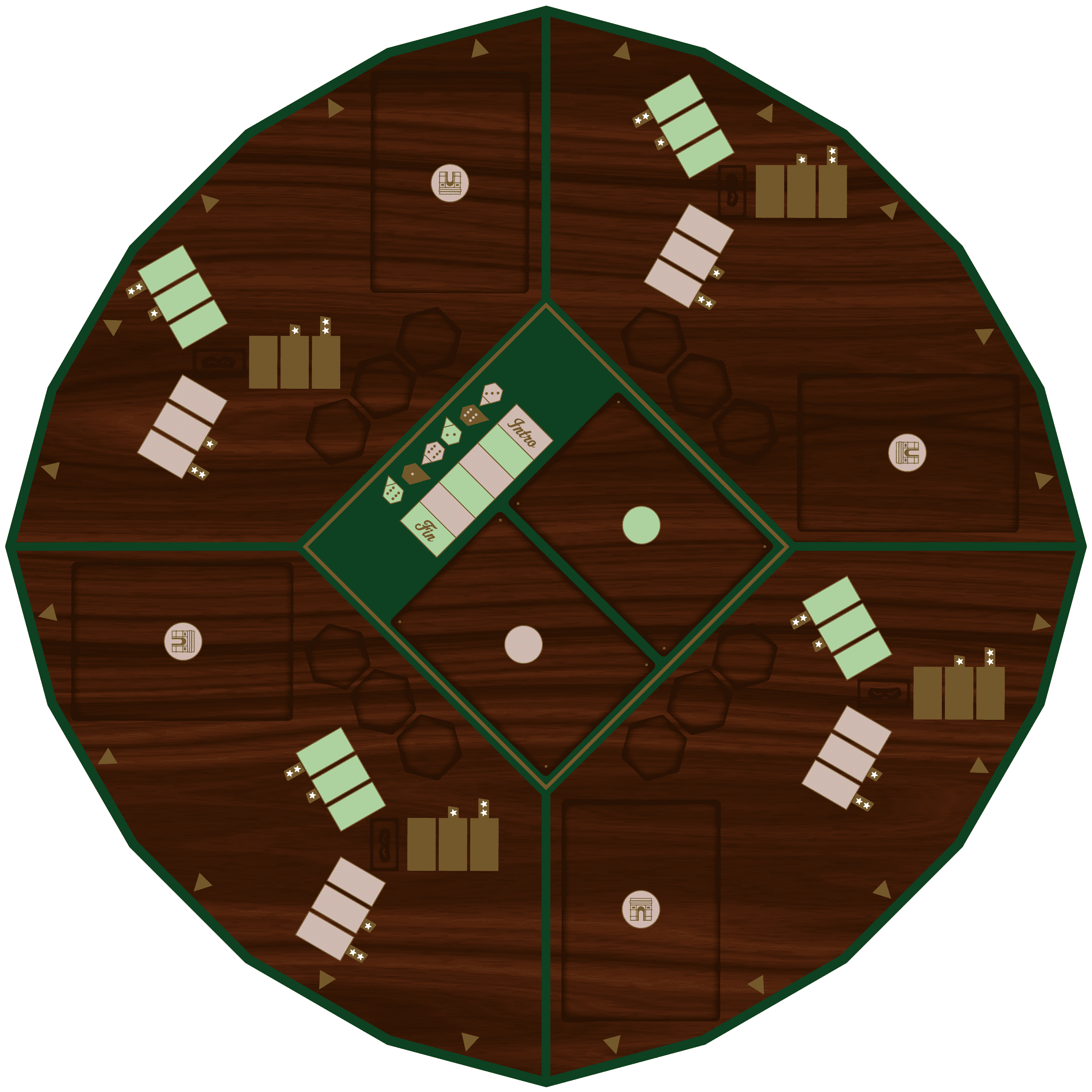 3 Player Variant | Caper: Europe