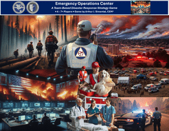 Emergency Operations Center Board Game: Wildfire Mayhem | Board Game ...