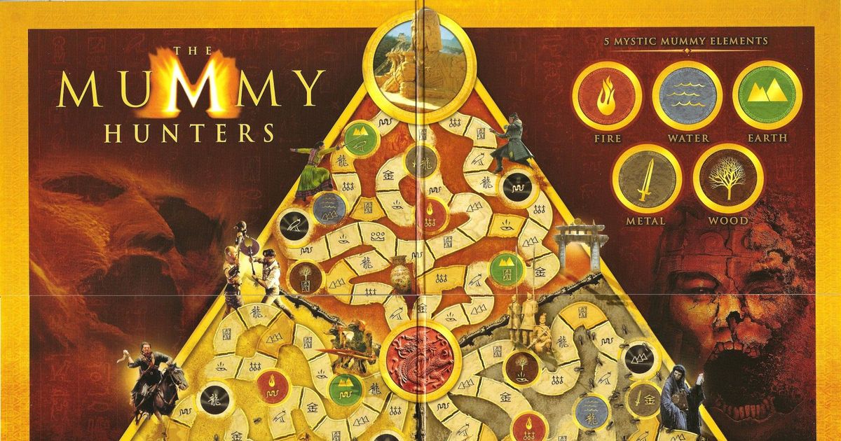 The Mummy Hunters | Board Game | BoardGameGeek