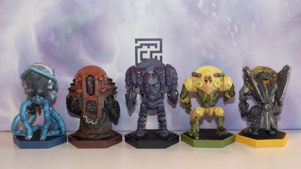 Anachrony - Family photo | Angie's painted miniatures | VideoGameGeek