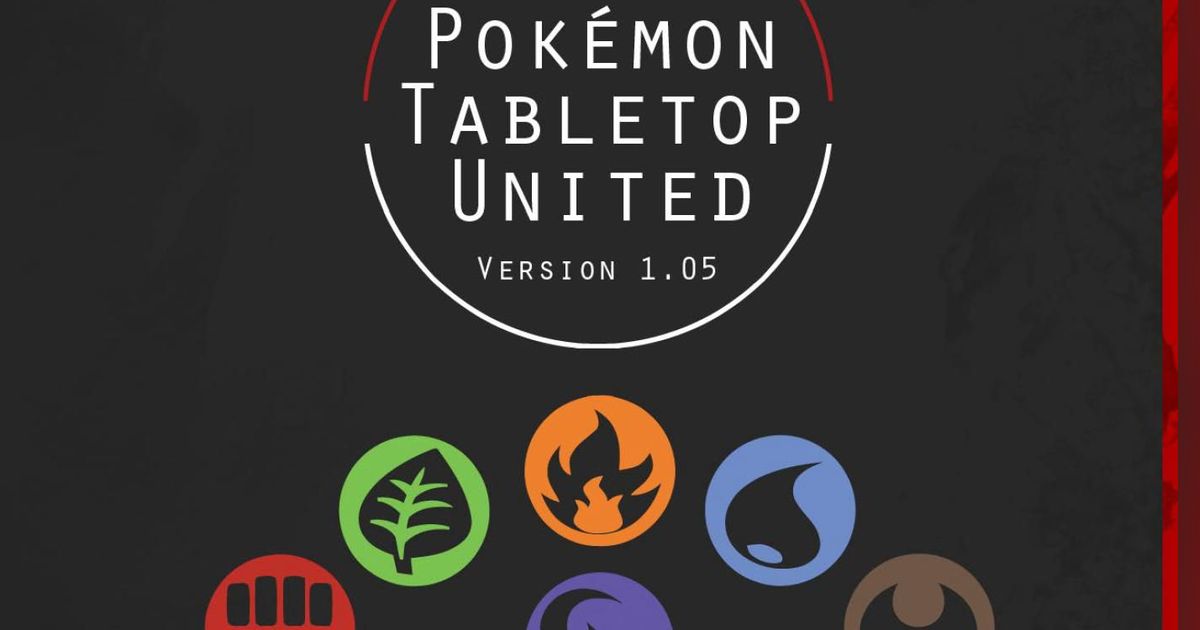Pokémon Tabletop United (Version 1.05) | RPG Item | RPGGeek