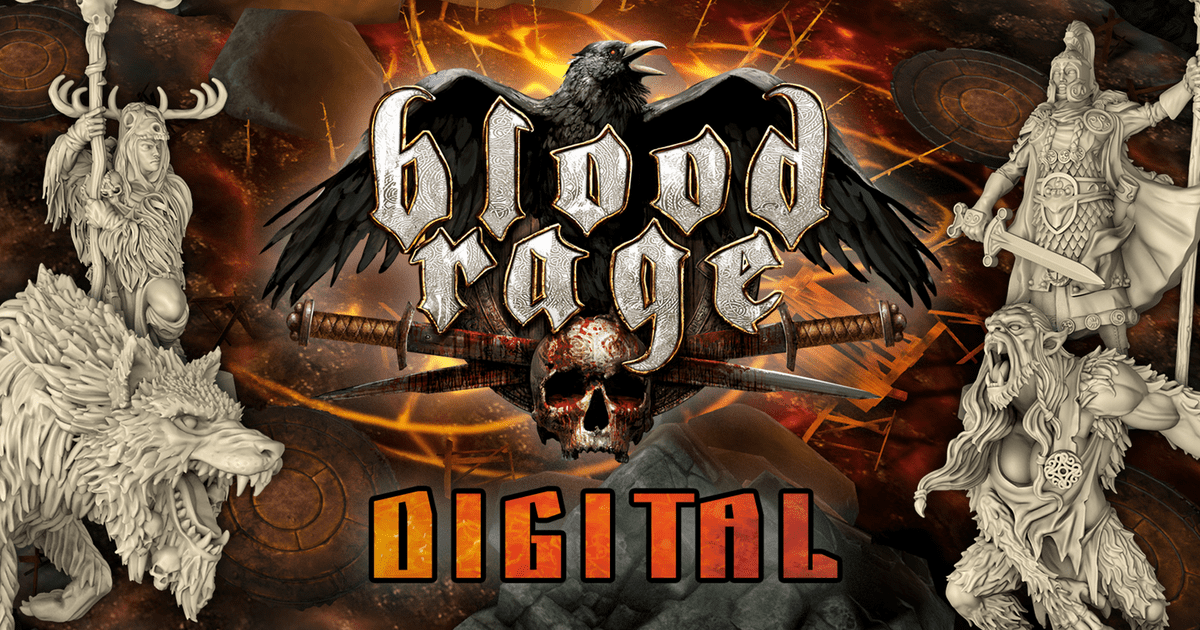 Blood Rage Digital | Video Game | VideoGameGeek