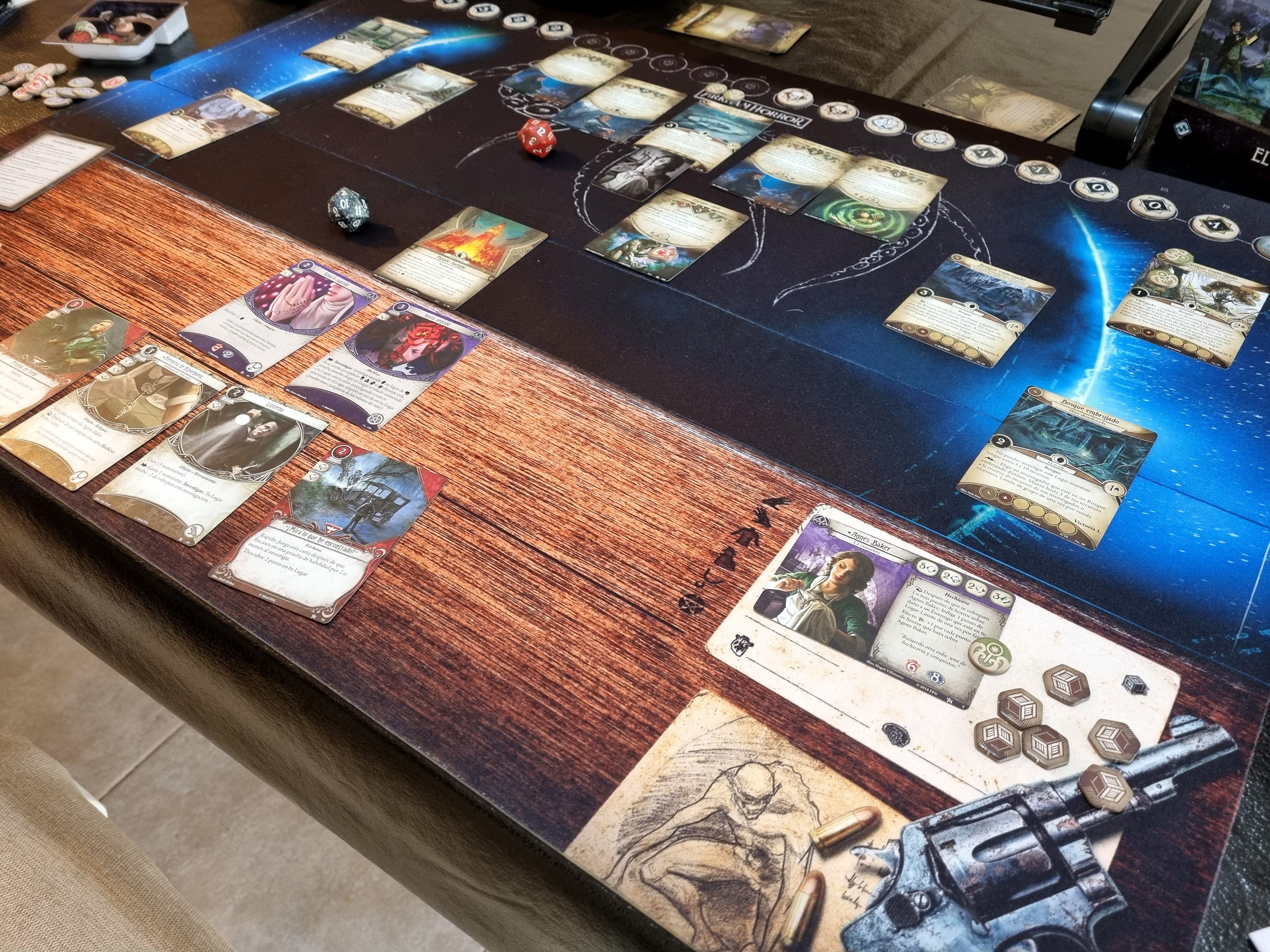 A Custom D20-Solo Playmat for Arkham Horror | Arkham Horror: The Card Game