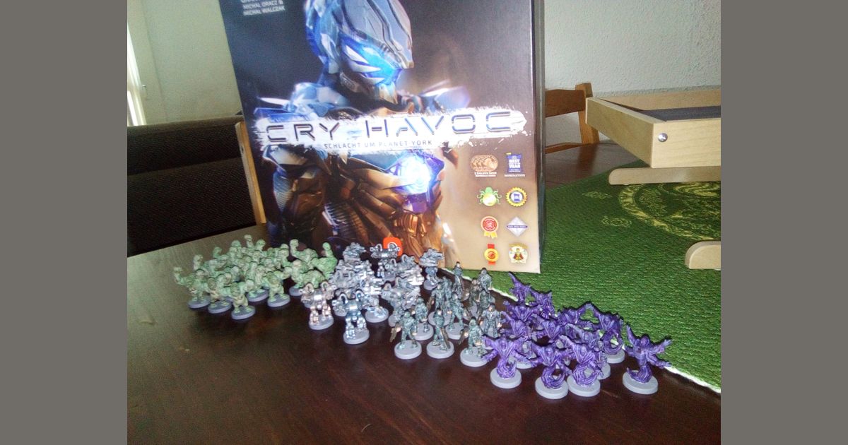 Cry Havoc | Colorful messes | BoardGameGeek