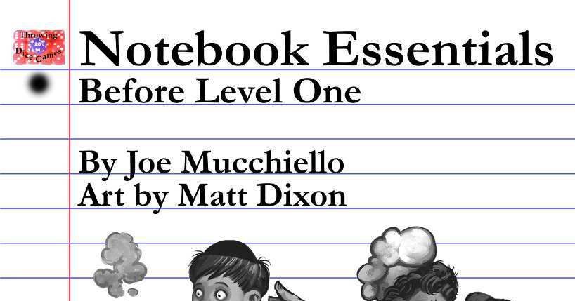 Before Level One | RPG Item | RPGGeek