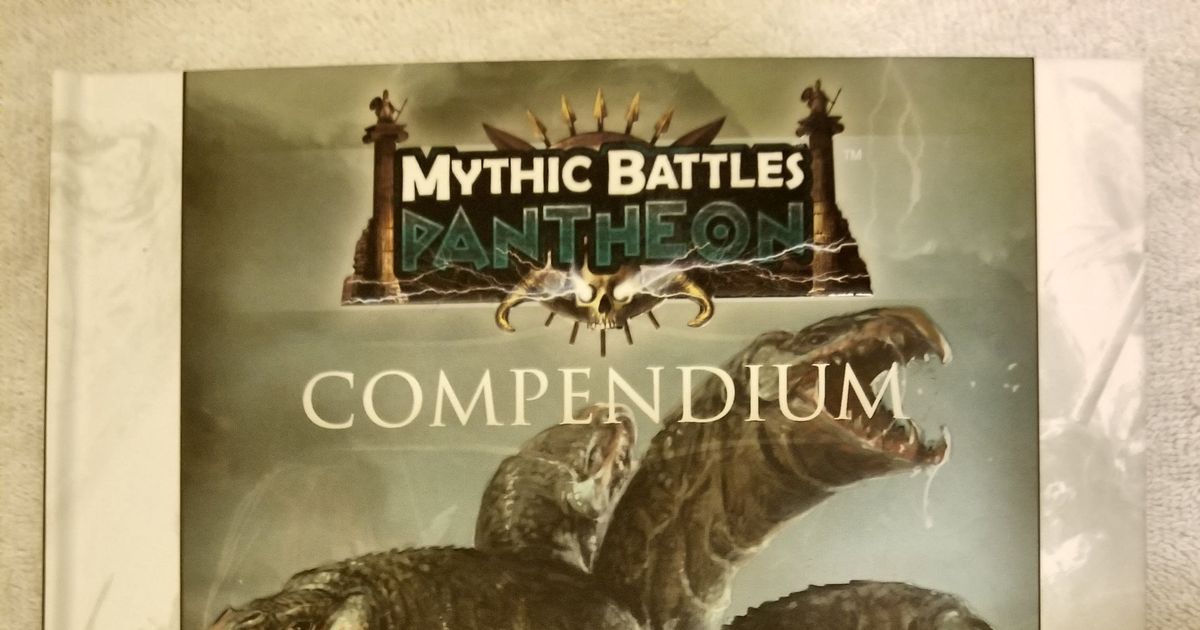 Mythic Battles: Pantheon – Compendium | Board Game | BoardGameGeek