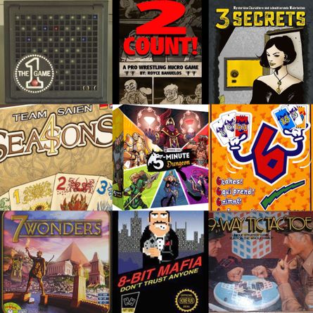 Top Nine Board Game Numbers (in order) | Mostly Harmless | BoardGameGeek