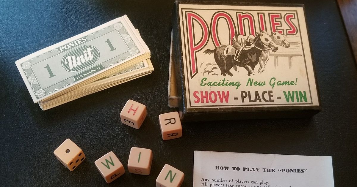 Ponies | Board Game | BoardGameGeek