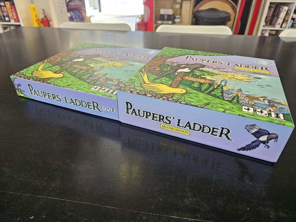 The proof copy of Paupers' Ladder has arrived and it looks marvellous ...