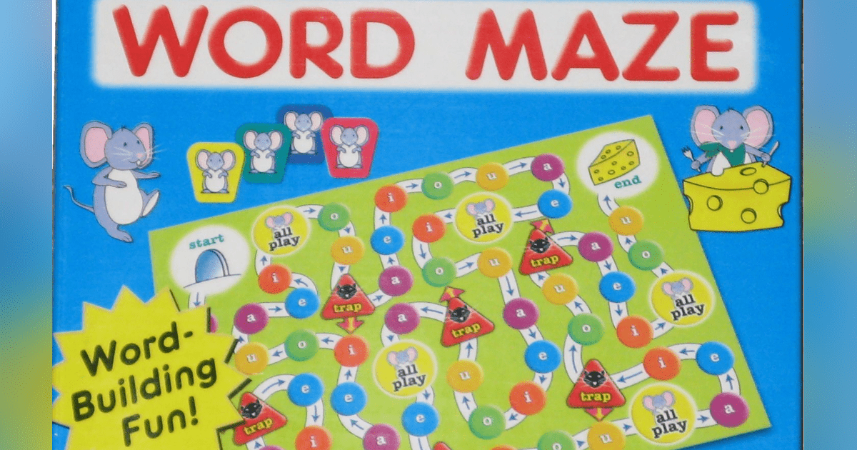 Word Maze: Word Building Fun | Board Game | BoardGameGeek