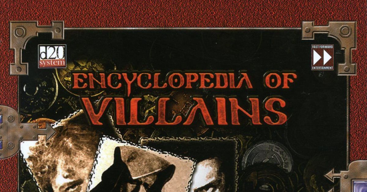 Encyclopedia of Villains | RPG Item | RPGGeek