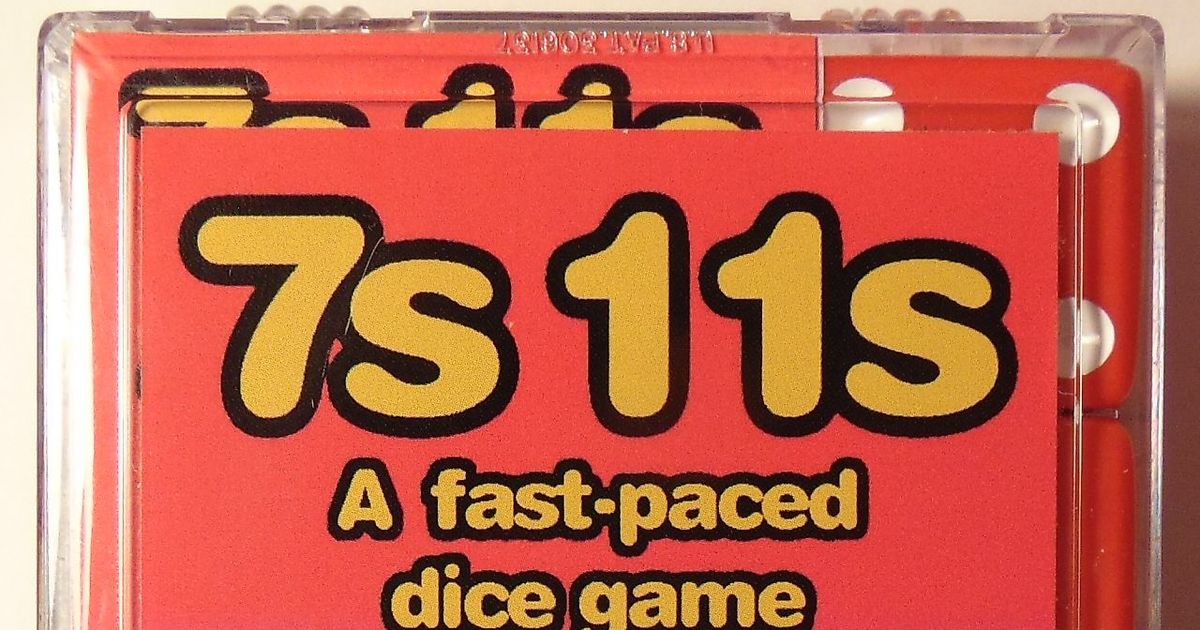 7s 11s: A Fast Paced Dice Game of Chance & Risk Taking | Board Game ...