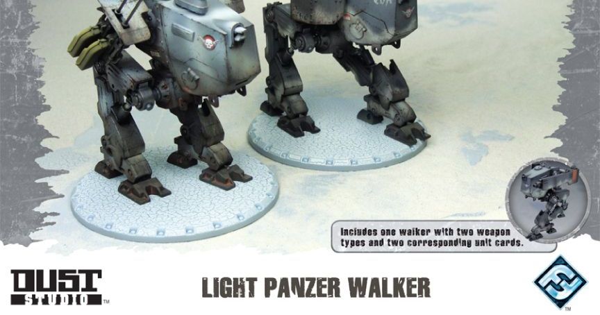 Dust Tactics: Light Panzer Walker – "Heinrich / Hermann" | Board Game ...