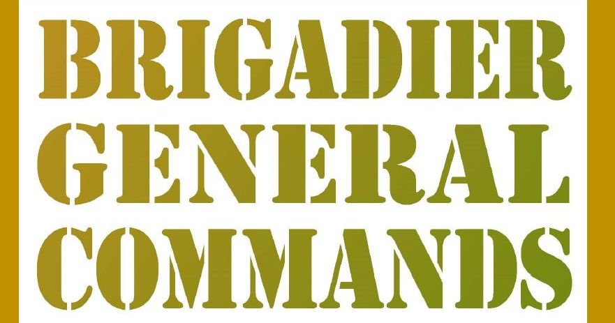 Brigadier General Commands | Board Game | BoardGameGeek