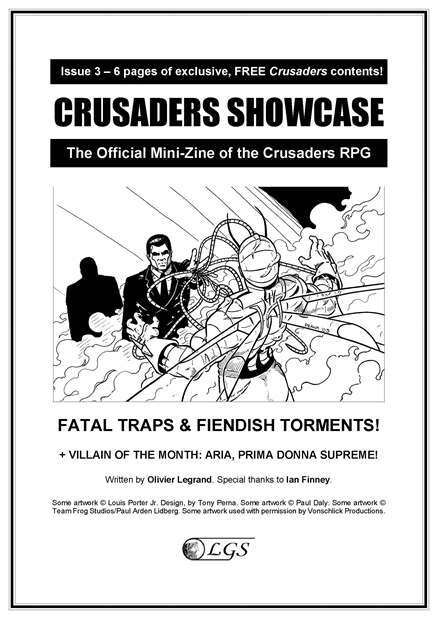 Crusaders Showcase Issue 3 | RPG Item | RPGGeek