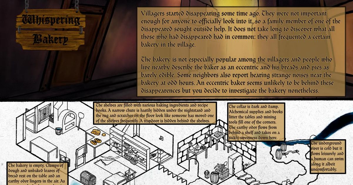 Whispering Bakery | RPG Item | BoardGameGeek